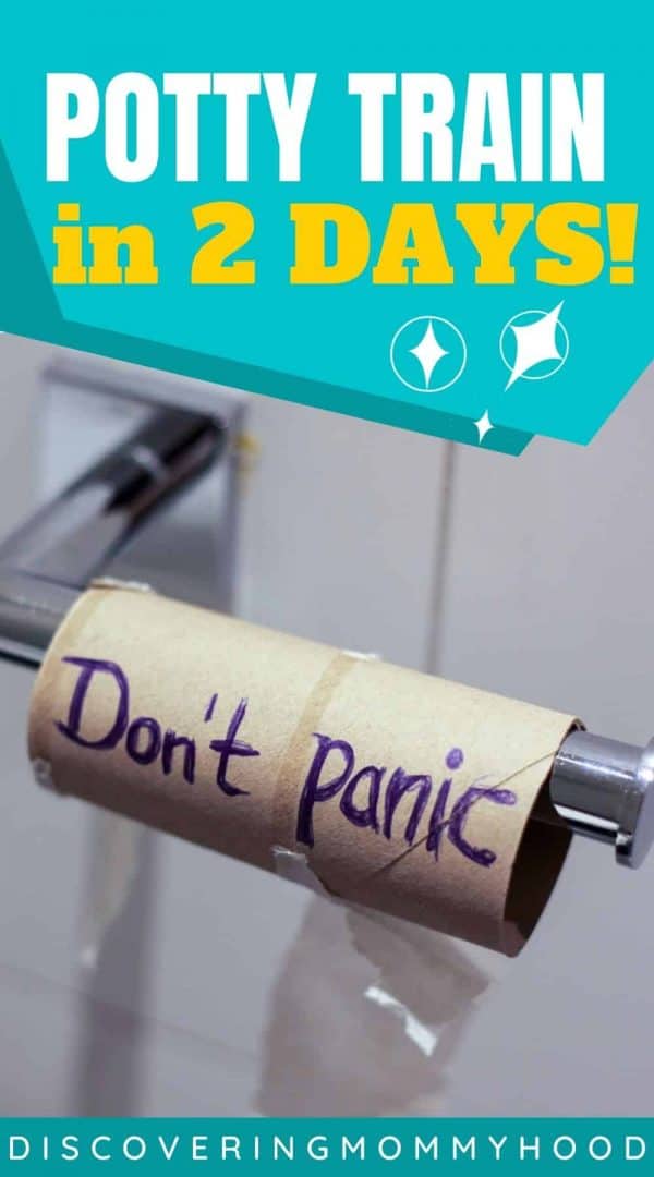 Potty Training in 2 Days - Discovering Mommyhood