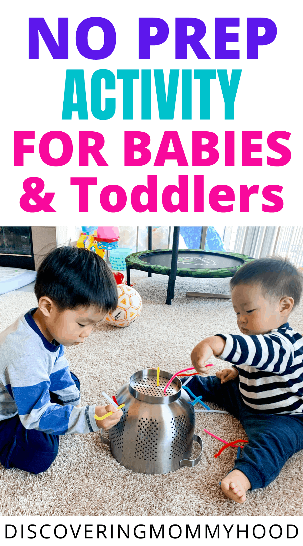 No Prep Activity for Babies - Discovering Mommyhood