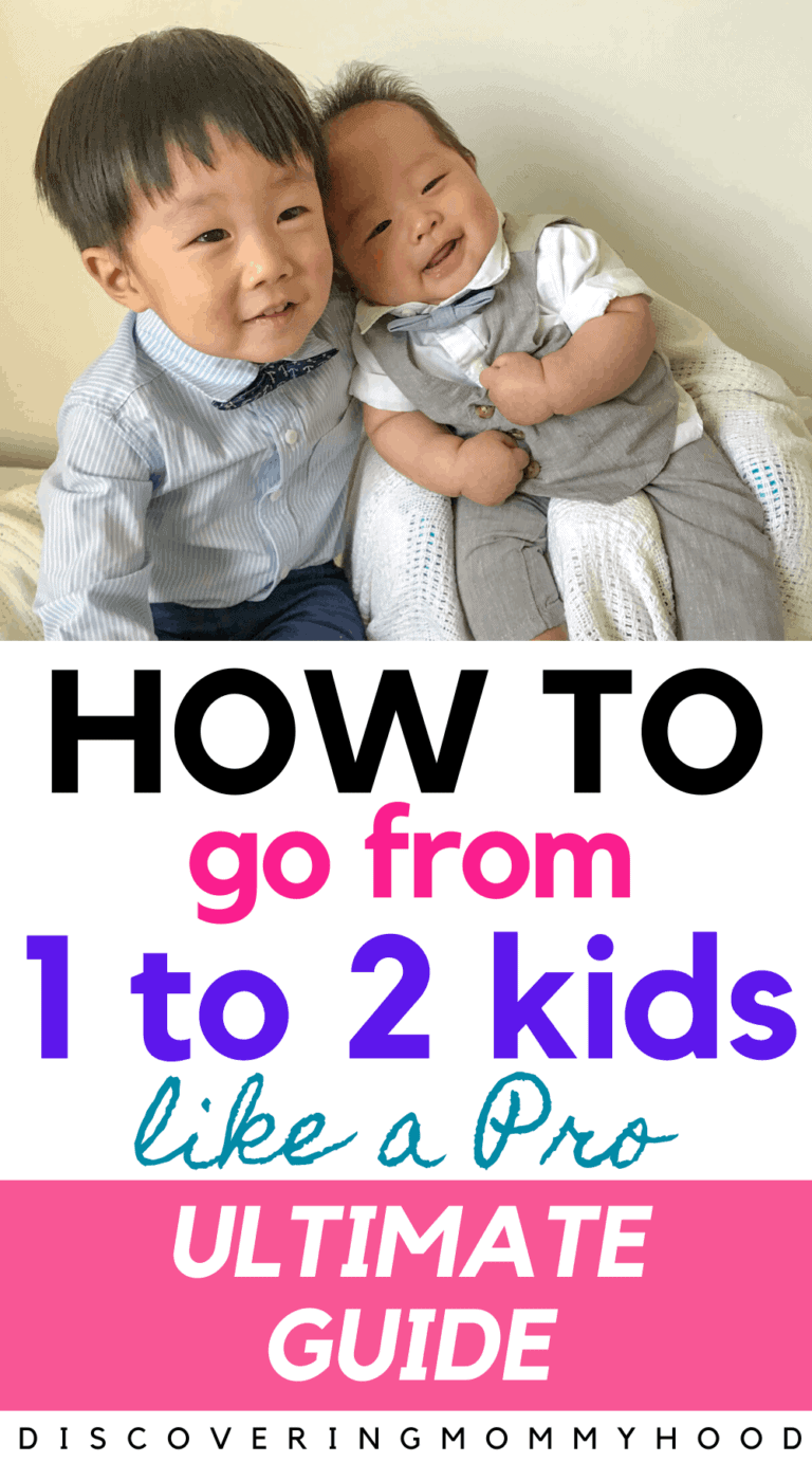 How to Transition From One to Two Kids - Discovering Mommyhood