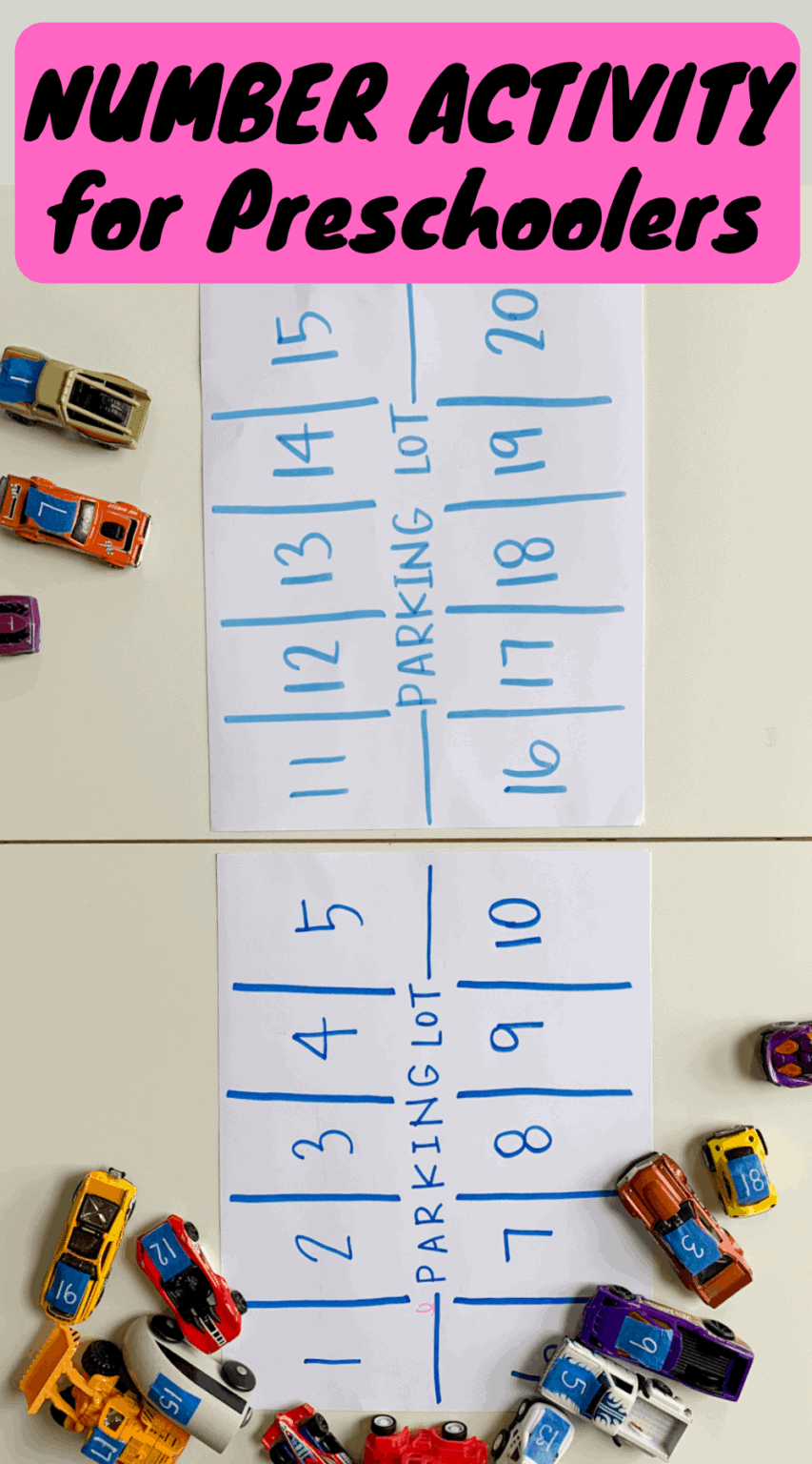 Number Activities for Preschool 1-20 - Discovering Mommyhood