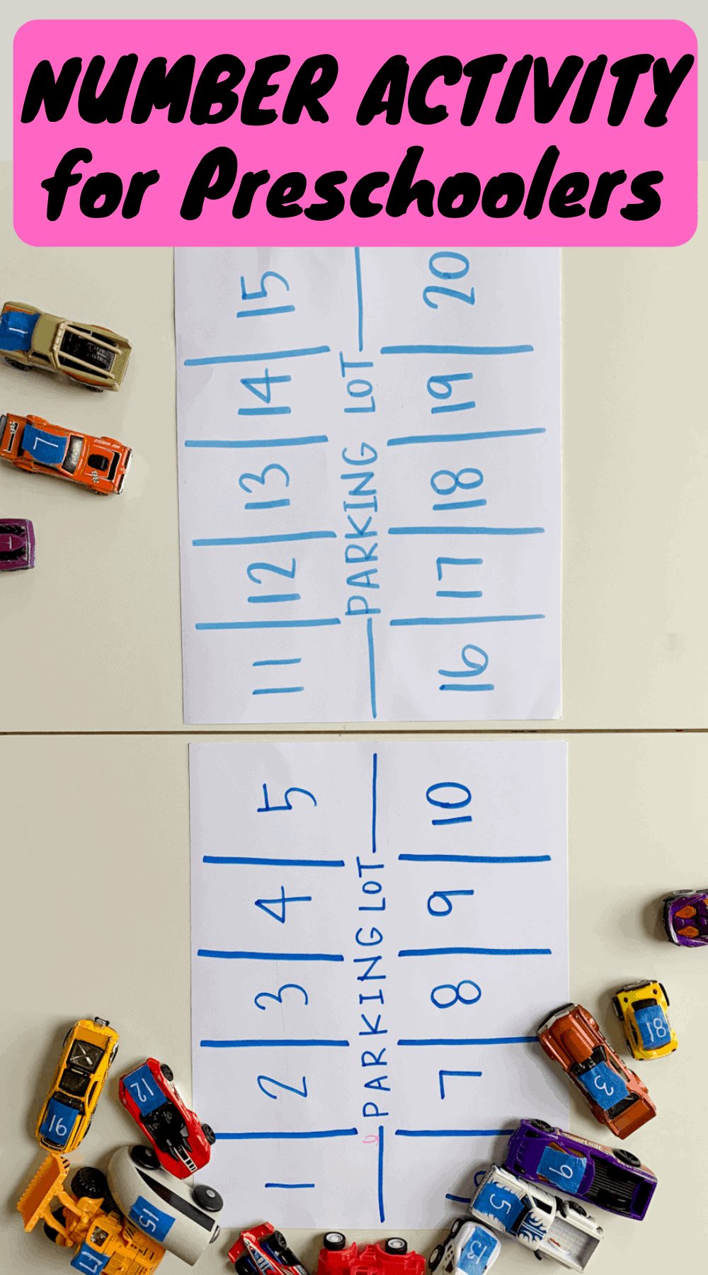 Number Activities for Preschool 1-20 - Discovering Mommyhood