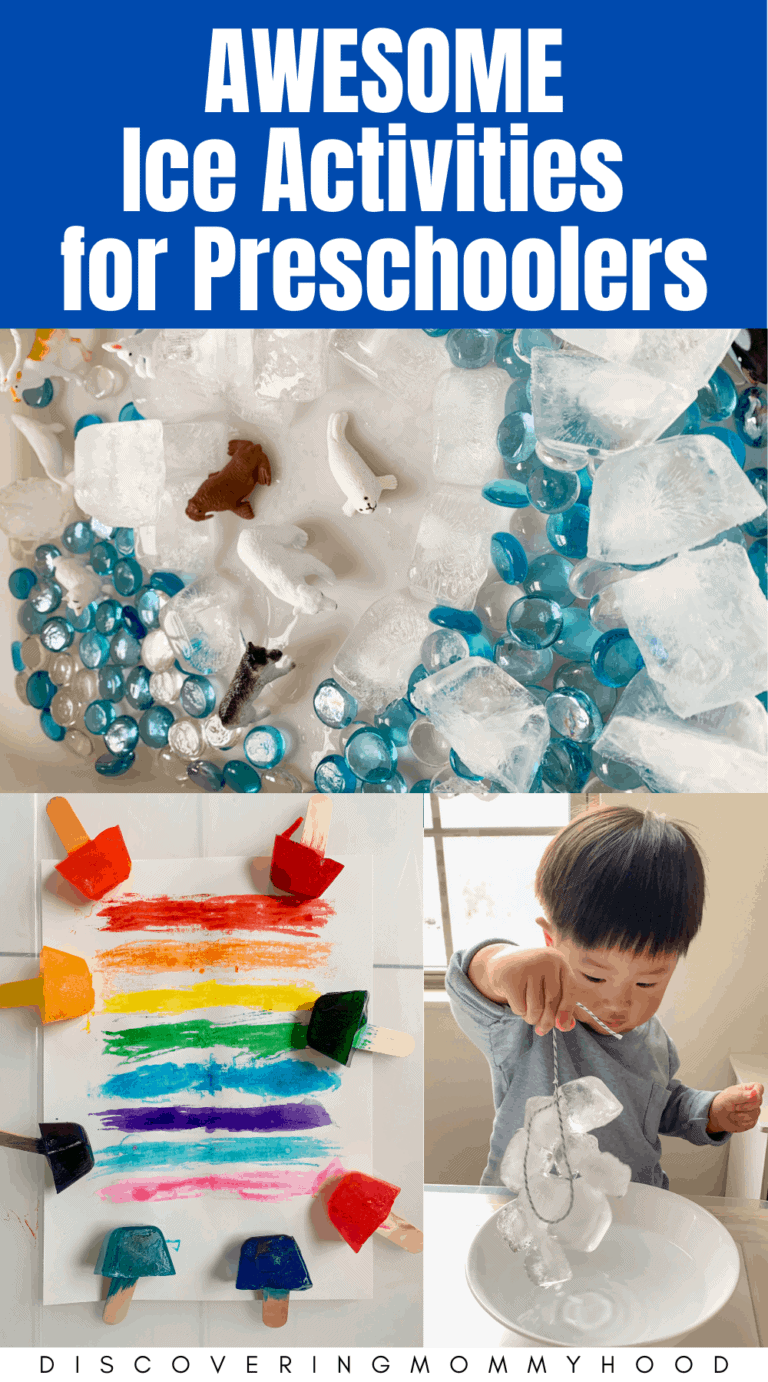 Ice Activities for Preschool at Home - Discovering Mommyhood