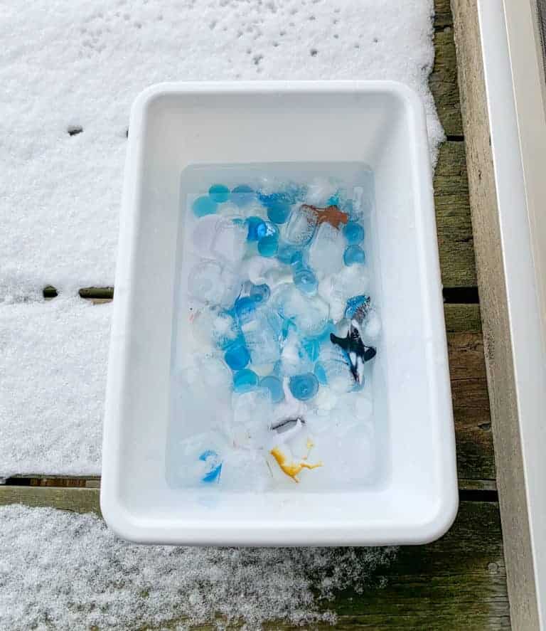 Ice Activities for Preschool at Home - Discovering Mommyhood