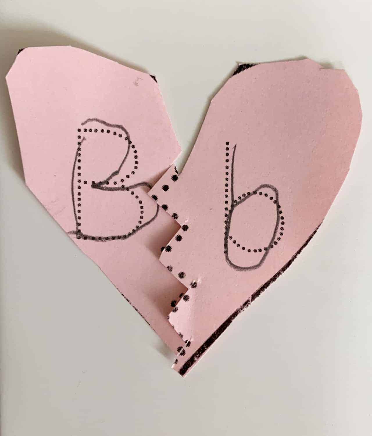 Valentine's Day Alphabet Activity for Preschool - Discovering Mommyhood