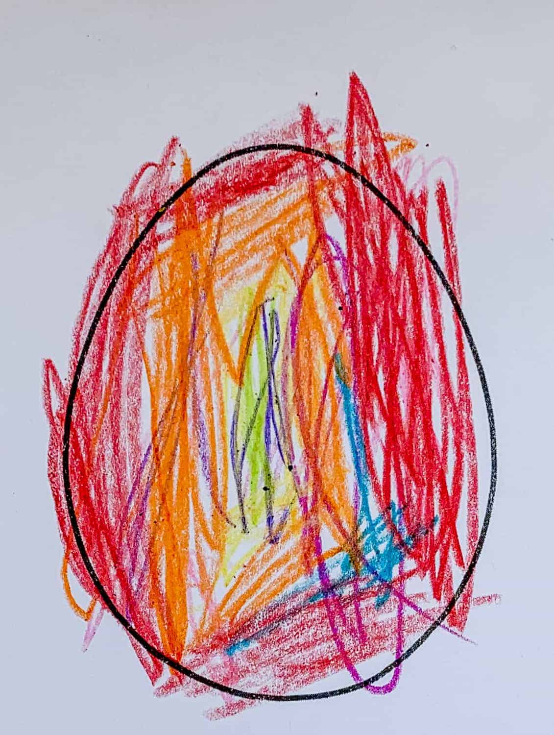 Free Printable Paper Easter Egg Template - Discovering Mommyhood