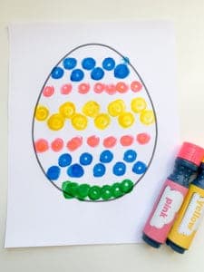 Free Printable Paper Easter Egg Template - Discovering Mommyhood